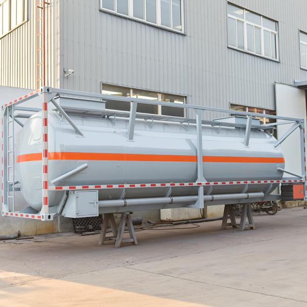 Quality 20ft 30ft 40ft Capacity Liquid Helium ISO Tank Container For High Reliability for sale