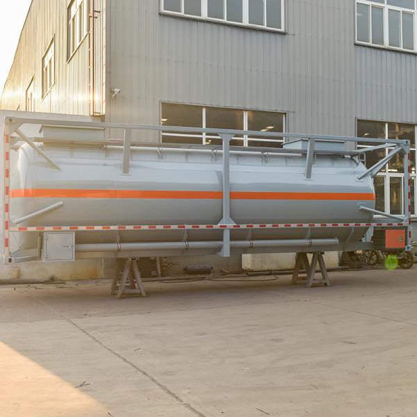 Quality 20ft 30ft 40ft Capacity Liquid Helium ISO Tank Container For High Reliability for sale