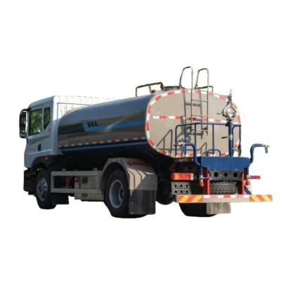 China Pure Electric Dongfeng Manufactory Watering Cart Stainless Steel Water Tank Truck for Transporting and Sprinkling for sale