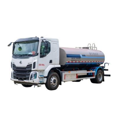 China 4*2 Pure Electric Stainless Steel Water Tank Truck Transport Sprinkler Truck Watering Cart With Dispenser for sale