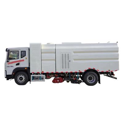 China 15cbm Electric Dongfeng 4x2 High Pressure Pure Suction Street Cleaning Truck for sale