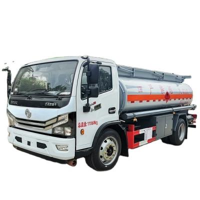 China Small Dongfeng 4x2 8.5m3 Left Hand Drive Custom Fuel Oil Tanker Truck 5-10T GVW Transport for sale
