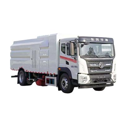 China Dongfeng 4x2 Vacuum Road Electric Sweeper Truck for Street Cleaning and Energy type Pure Electric for sale