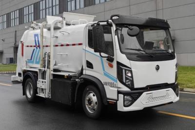 China Energy-Saving Pure Electric 5100TCABEV Rear Loading Compression Garbage Truck for Waste Management for sale