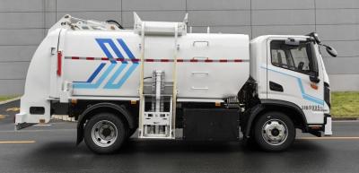 China Energy-Saving Pure Electric 5100TCABEV Rear Loading Compression Garbage Truck for Waste Management for sale