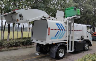 China Energy-Saving Pure Electric 5100TCABEV Rear Loading Compression Garbage Truck for Waste Management for sale