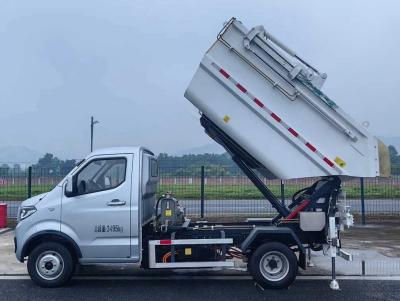 China Energy Type Pure Electric Self-Loading Unloading Garbage Truck with Increased Load Capacity and Enhanced Hydraulic System for sale
