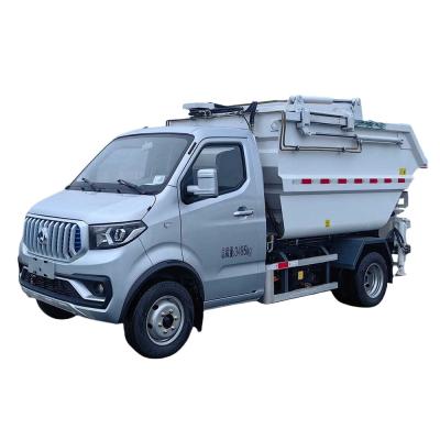 China Energy Type Pure Electric Self-Loading Unloading Garbage Truck with Increased Load Capacity and Enhanced Hydraulic System for sale