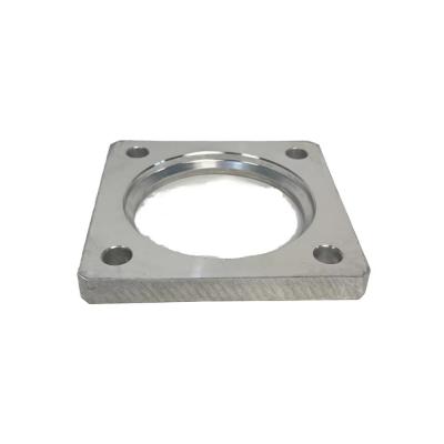 China Power Source Durable Carbon Steel Flange Tool Parts for Square Flange Machining for sale