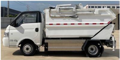 China Experience the Future of Waste Management with Pure Electric Garbage Truck Self-Cleaning Low Noise and Smart Sensors for sale