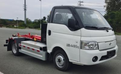 China 4.5 Ton Pure Electric Unloading Type Hook Arm Garbage Truck with Energy Type for sale