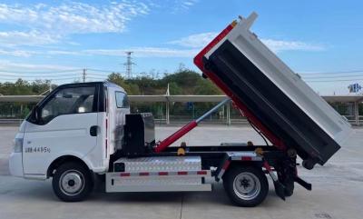 China 4.5 Ton Pure Electric Unloading Type Hook Arm Garbage Truck with Energy Type for sale