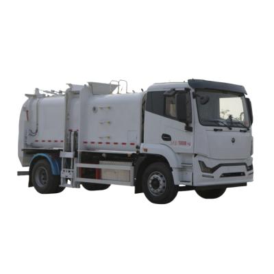 China 18 Ton Self Loading Waste Vehicle Handles All Types of Waste with Ease and Pure Electric Power for sale