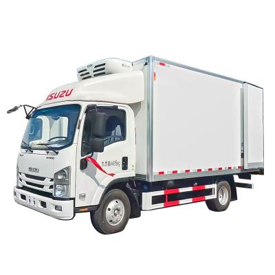 China 10 Tons Refrigerated Truck for Meat Transport Diesel Fuel Type Temperature Range 5 for sale