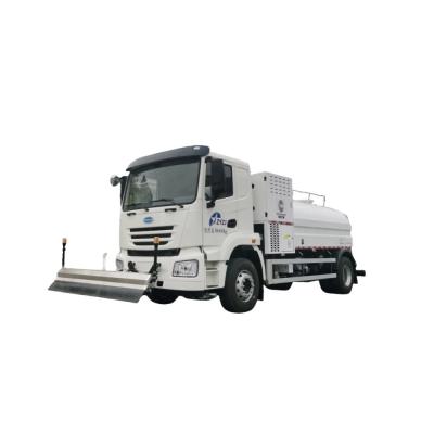 China Hydrogen Fuel Water Tank Truck With Water Spray Sprinkler for Street Cleaning 18TON for sale
