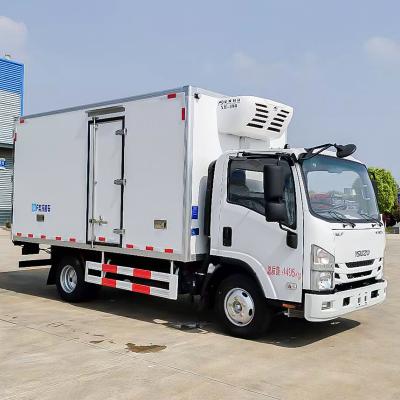 China Qingling Isuzu 4.2m Refrigerated Car Maximum Torque Nm ≤500Nm and Engine Capacity 4L with Constant Temperature Insulation for sale