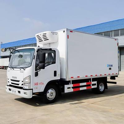 China Qingling Isuzu 4.2m Refrigerated Car Maximum Torque Nm ≤500Nm and Engine Capacity 4L with Constant Temperature Insulation for sale