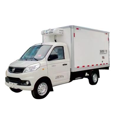 China Urban Delivery Small 1-2ton Foton Xiangling V1 Refrigerated Truck with Design and 2850*150*1600mm Box Dimensions for sale