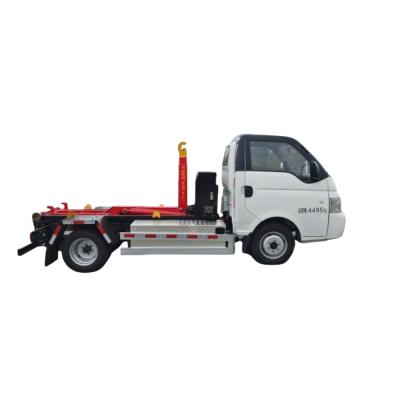 China Pure Electric 4.5 Ton Unloading Type Garbage Truck for Waste Management for sale