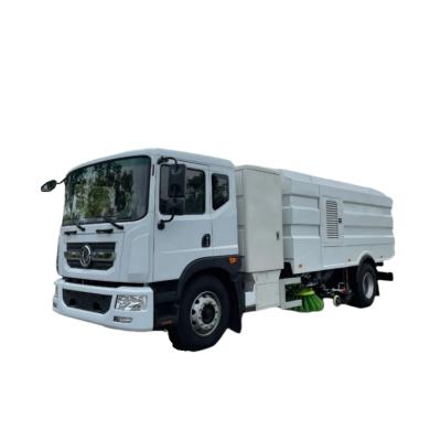 China Pure Electric Road Sweeping Vacuum Automatic Dumping Floor Sweeper Truck for Road Floor Maintenance for sale