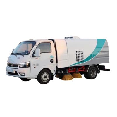China Pure Electric Dongfeng Tuyi Road Sweeper For Eco-Cleaning for sale