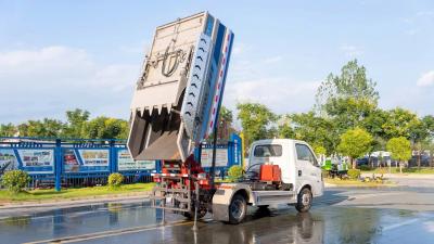 China Custom's Requirement Advanced Electric Self-Loading Garbage Truck for a Cleaner More Sustainable and Eco-Friendly Future for sale