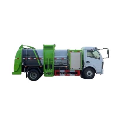 China Custom's Requirement Pure Electric Dongfeng Capt 5 Square Kitchen Garbage Truck for Eco-Friendly Waste Disposal for sale