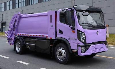 China Pure Electric 8 Square Energy Compression Garbage Truck for Custom's Requirement and Environmental Friendliness for sale