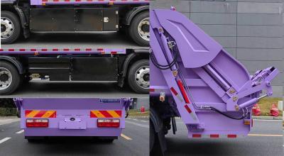 China Pure Electric 8 Square Energy Compression Garbage Truck for Custom's Requirement and Environmental Friendliness for sale
