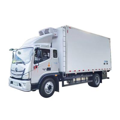 China 150-250hp Fruit and Vegetable Refrigerated Truck for Temperature-Sensitive Goods 4m2 Capacity Temperature Range -25 to 2 for sale