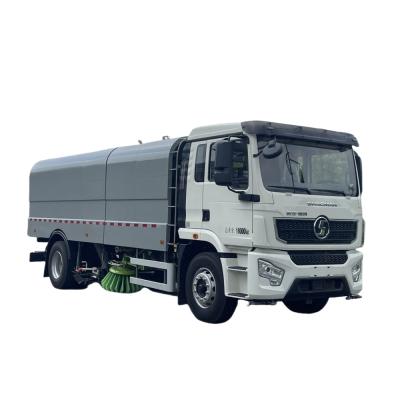 China 18T Electric Road Sweeper Truck Durable Washing Sweeping Custom's Requirement Pure Electric Energy Type for sale