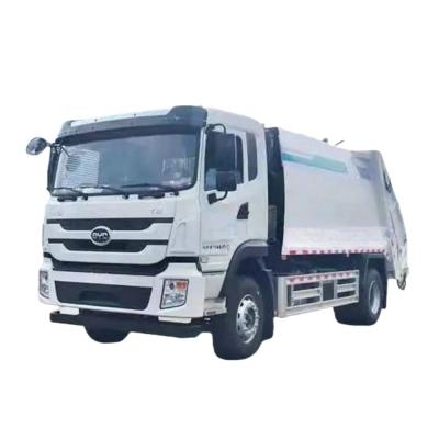 China Anforderung des Kunden Rein elektrischer 12-Kubikmeter-Kompressionsmüllwagen für umweltfreundliche Abfallentsorgung zu verkaufen