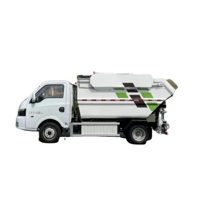 China Städtische Abfallentsorgungslösung mit rein elektrischem Dongfeng 4,5-Tonnen-Selbstlader-Müllwagen nach Kundenanforderung zu verkaufen
