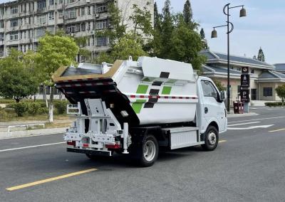 China Städtische Abfallentsorgungslösung mit rein elektrischem Dongfeng 4,5-Tonnen-Selbstlader-Müllwagen nach Kundenanforderung zu verkaufen