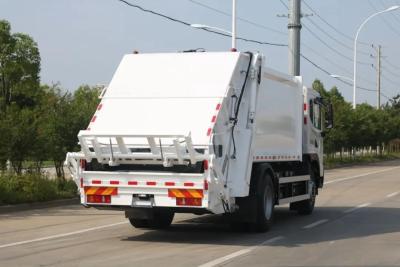 China Reinelektrischer, hochmoderner 4-Seiten-Müllwagen mit Selbstbeladung zur Optimierung der Abfallsammlungseffizienz zu verkaufen