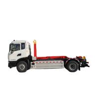 China Small Dongfeng Electric Hook Arm Garbage Truck for sale