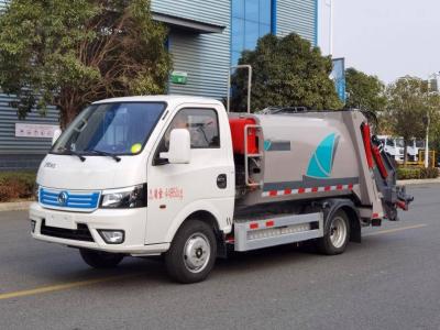중국 힘없는 폐기물 관리 솔루션 순수 전기 Dongfeng L5041ZYSBEV 압축 쓰레기 트럭 판매용
