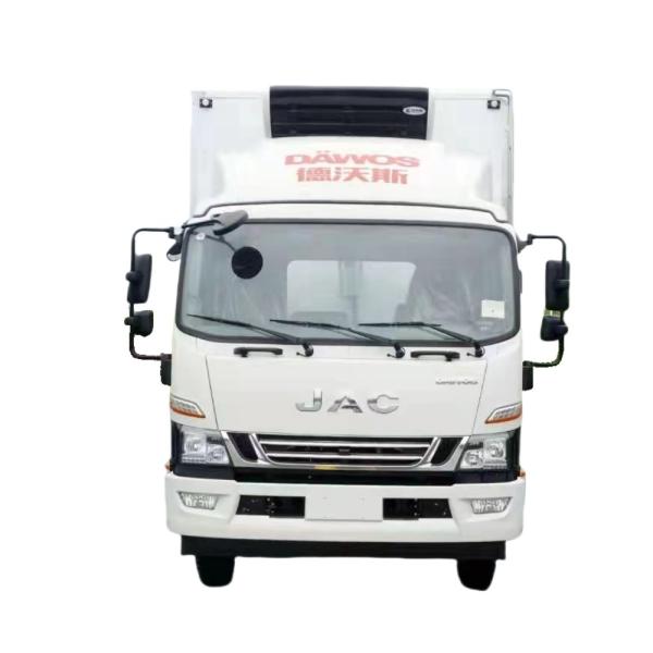 Quality 5 Ton JAC Refrigerated Box Truck 19CBM Cold Chain Transport Vehicle for sale
