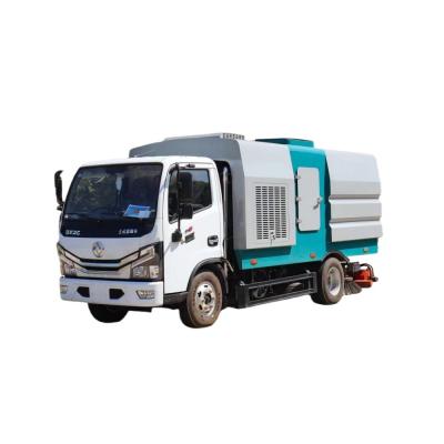 中国 純電動 4*2 ドンフェン真空トラック 道路掃除機 道路掃除車 都市衛生車 販売のため