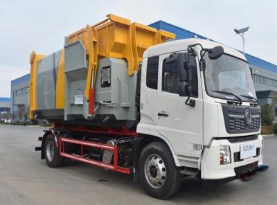 China Entwurf 4x2 Hook Arm Roll Hydraulisches System Auto Mülllader mit reiner elektrischer Energie Typ Anforderung des Kunden zu verkaufen