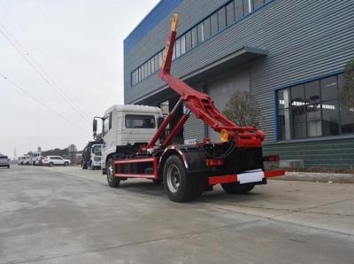 China Entwurf 4x2 Hook Arm Roll Hydraulisches System Auto Mülllader mit reiner elektrischer Energie Typ Anforderung des Kunden zu verkaufen