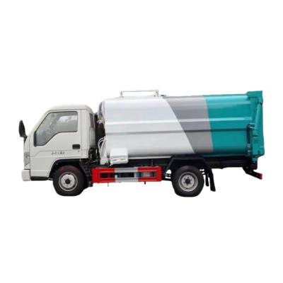 China Energy Type Pure Electric Eco-Friendly Rubbish Disposal Truck with Energy-Powered Self-Loading Discharging Garbage Collector for sale