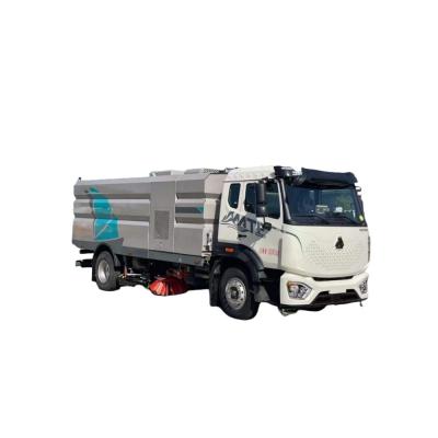 中国 16トンの純電気道路清掃と掃除トラック 多機能設計 販売のため