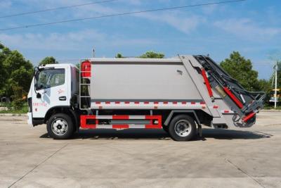 China Garbage Collection and Transportation Compression Double-hanging Bucket Dump Garbage Truck with Custom's Requirement for sale