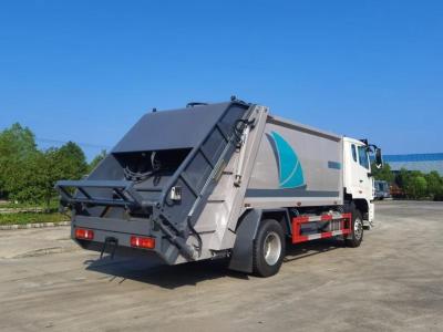 Cina Autocarro diesel per la raccolta dei rifiuti che schiaccia e carica i rifiuti domestici con un potente camion a compressione in vendita