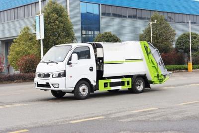 中国 地下コレクション簡単 ドンフェン・トゥイイ 5.5立方メートル ゴミ収集車 マニュアルトランスミッションと吊り下げバケット付き 販売のため