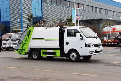 中国 地下コレクション簡単 ドンフェン・トゥイイ 5.5立方メートル ゴミ収集車 マニュアルトランスミッションと吊り下げバケット付き 販売のため