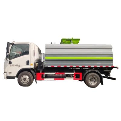 中国 6.5CBM 後部積載器 ゴミコンパクター トラック ユーロ3 4 5 6 排放基準 先進技術 販売のため