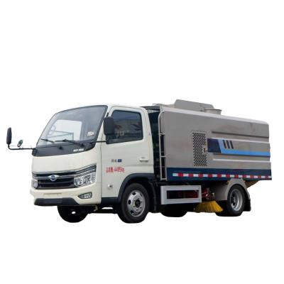 中国 電気 4X2 環境に優しい 2立方メートル道路清掃と掃きトラック 純粋な電気 販売のため
