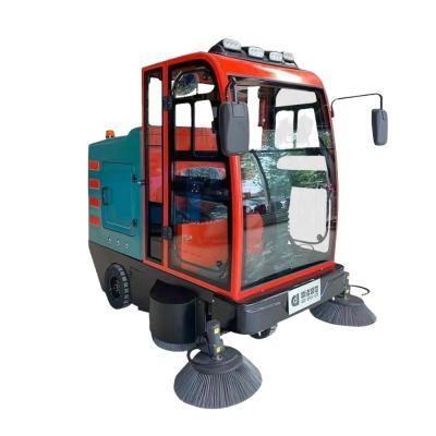 Китай Чистый электрический промышленный дорожный метец Электрический уличный метец Полевая езда на метельной машине продается